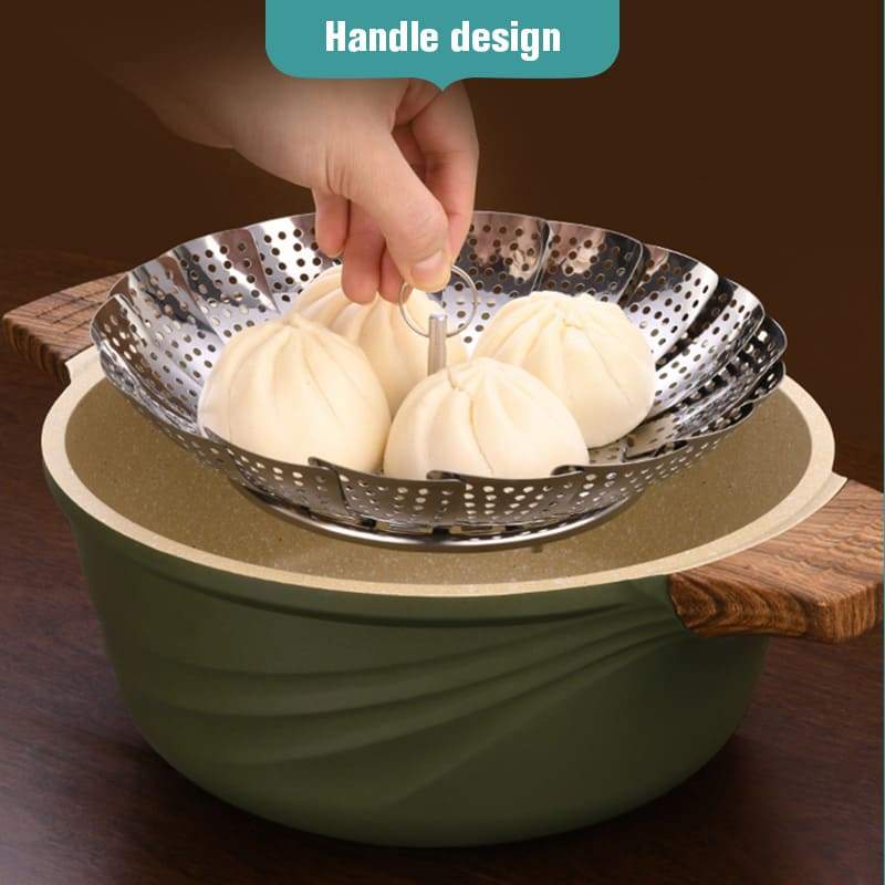 Folding Telescopic Steamer Cookware – estytop